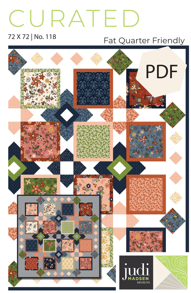 Curated Quilt Pattern ***PDF*** – judimadsen