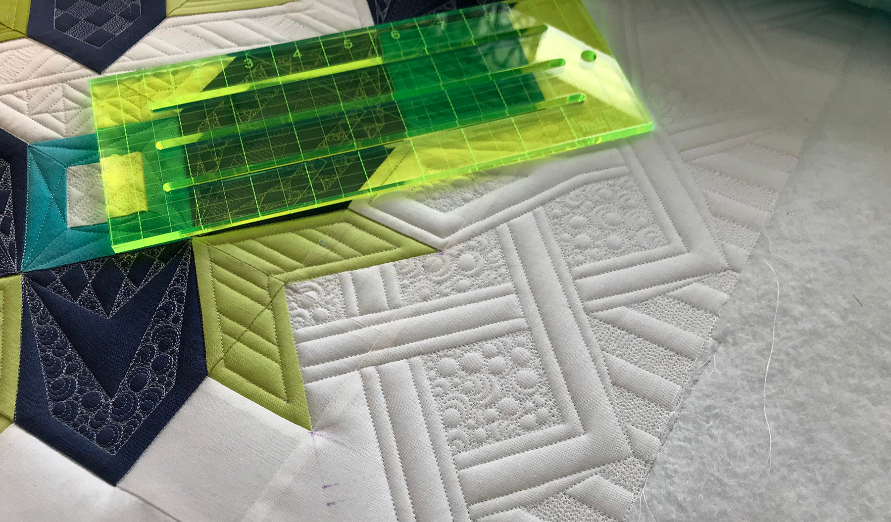 A1 Ruler 9" Longarm Straight Ruler – judimadsen