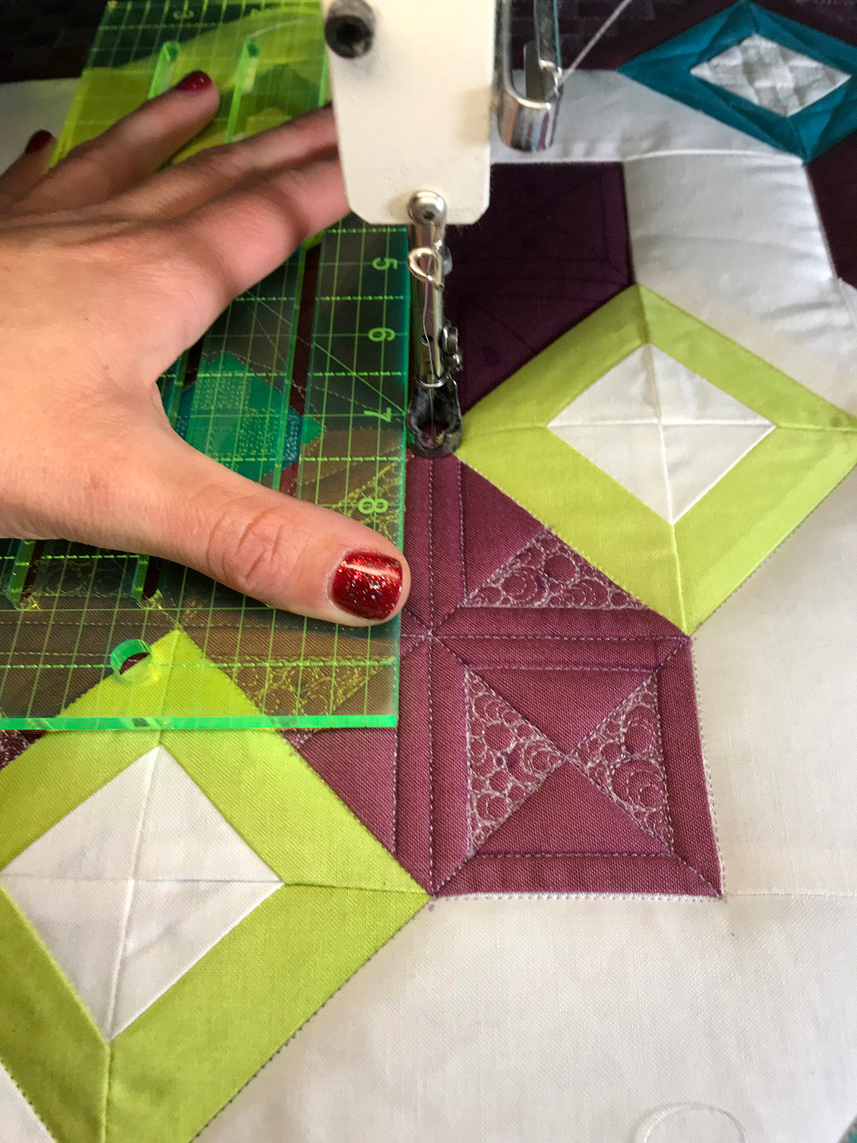 A1 Ruler 9" Longarm Straight Ruler – judimadsen